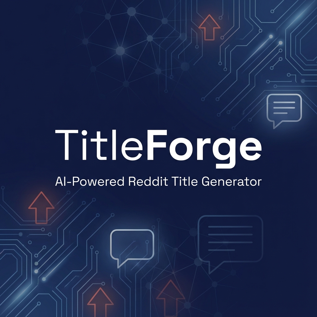 TitleForge - AI Reddit Title Generator
